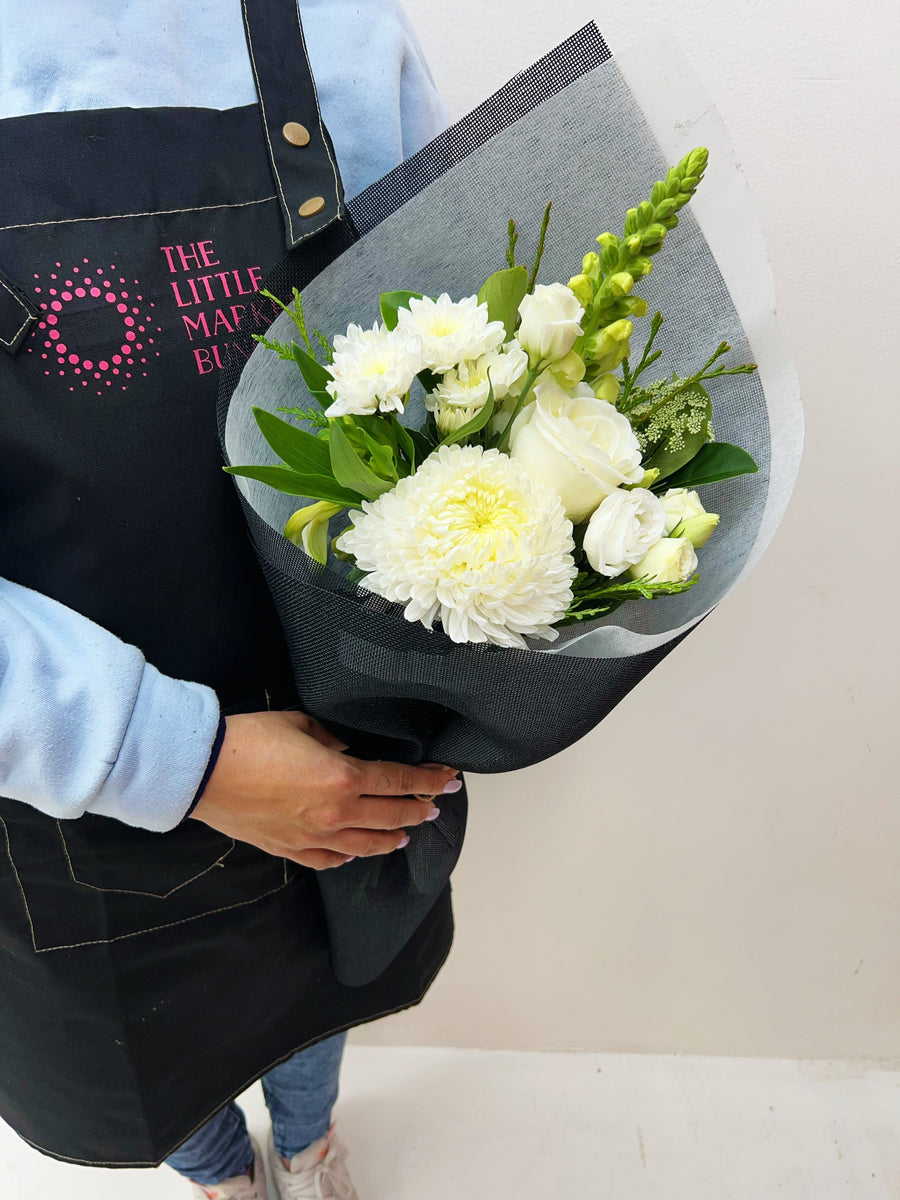 White Sympathy Bouquet | The Little Market Bunch | Melbourne